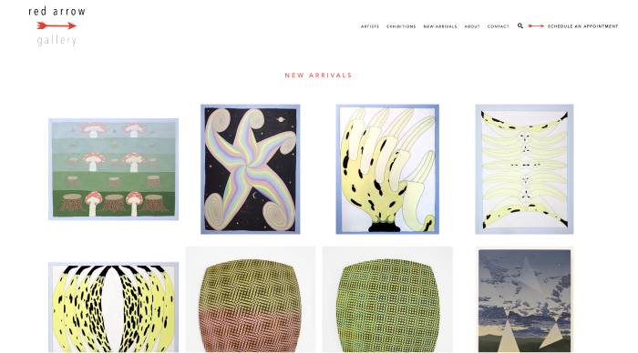 ArtCloud Website Examples